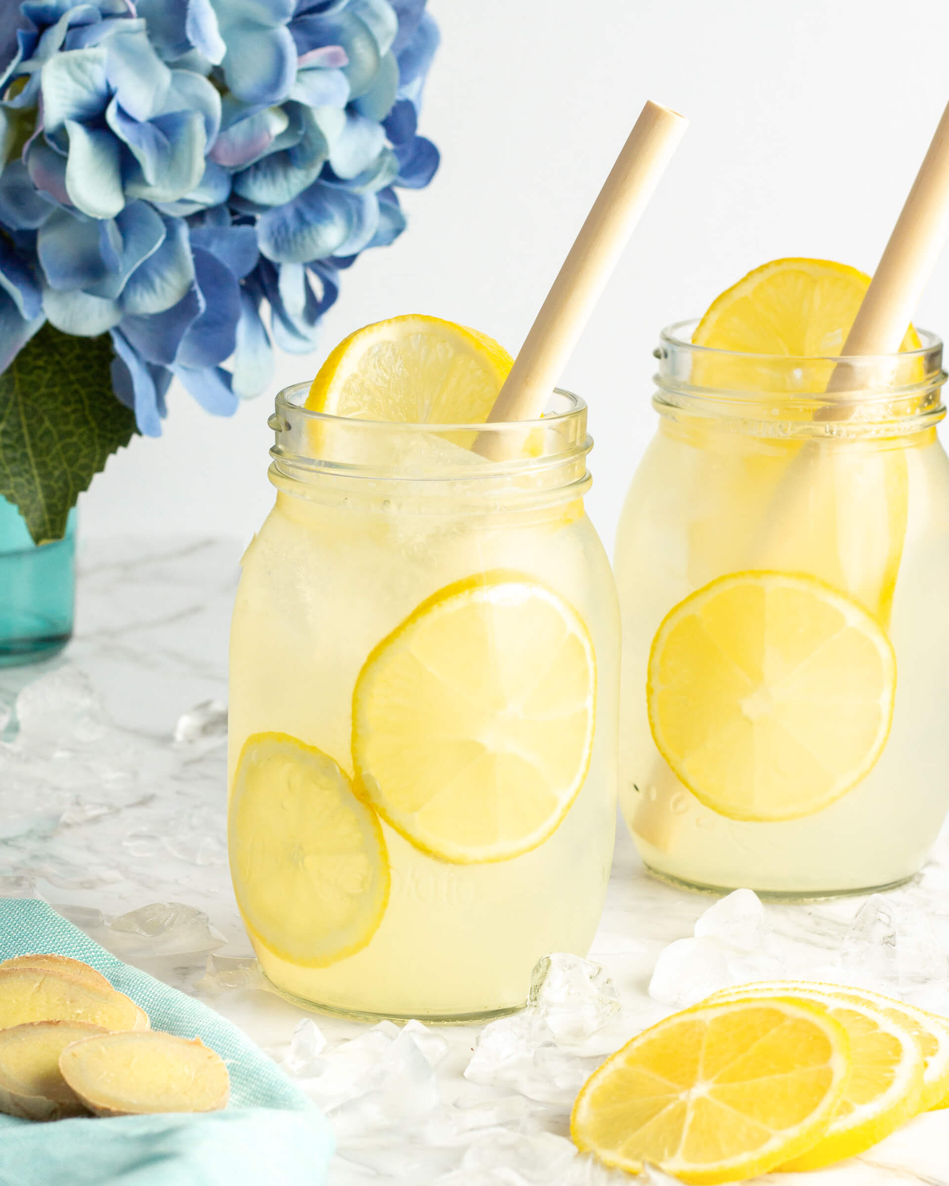 Healthy Ginger Lemonade - The Mindful Mocktail