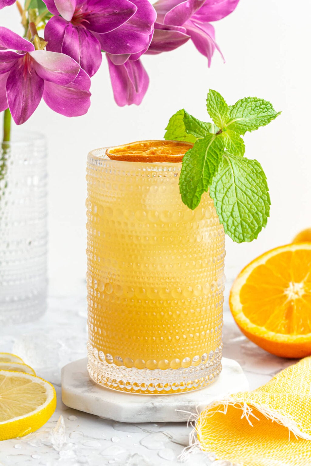 Orange Mocktail - The Mindful Mocktail
