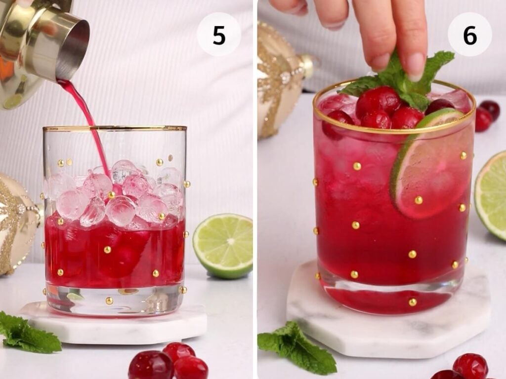 Easy Holiday Mocktail - The Mindful Mocktail