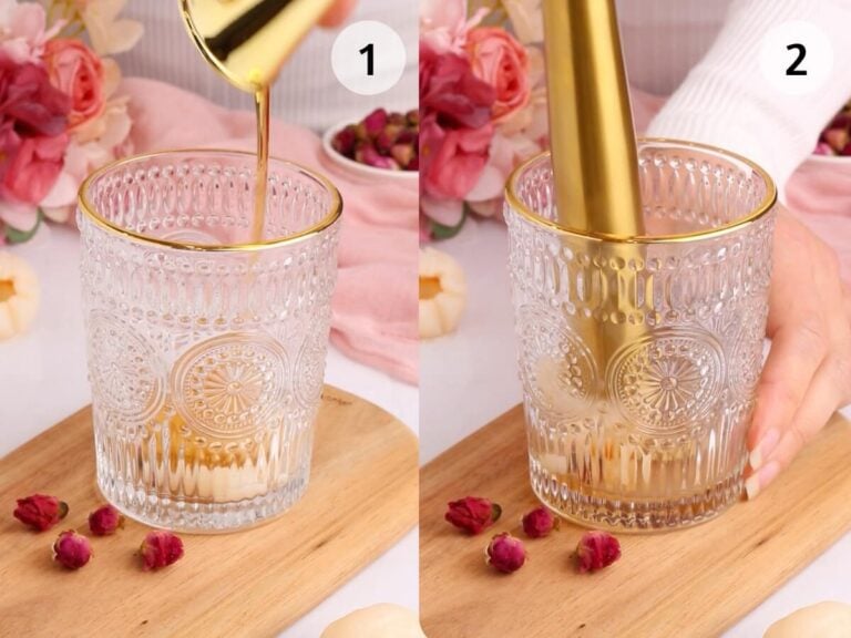 Lychee Mocktail With Rose - The Mindful Mocktail